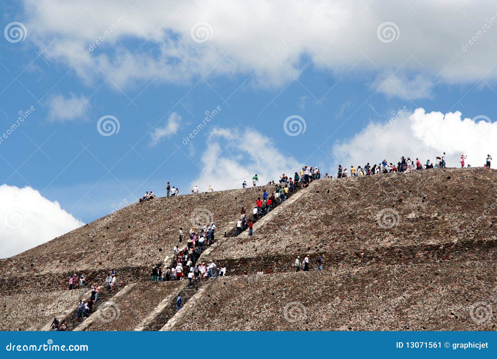 Top of the pyramid editorial photo. Image of mexico, ruins - 13071561