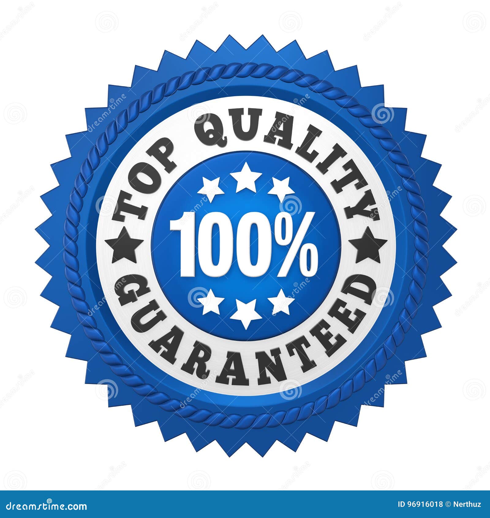 Top Quality Guaranteed Label Isolated Stock Illustration - Illustration ...