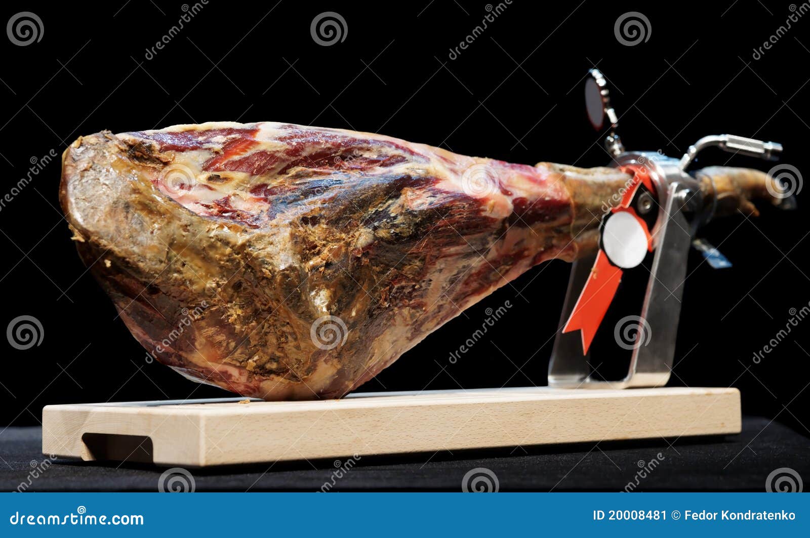 Top Quality Spanish Jamon Iberico Stock Image - Image of piece ...