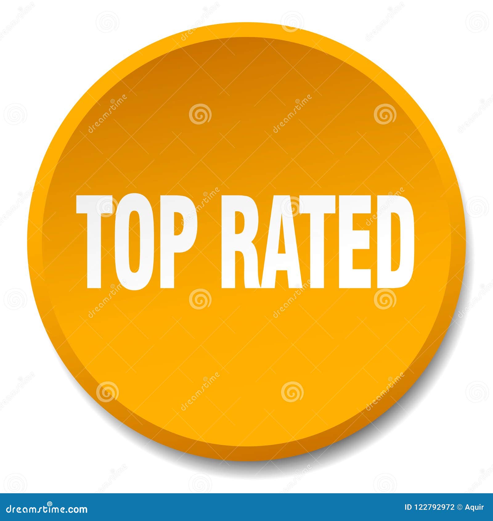 Top rated button stock vector. Illustration of button - 122792972