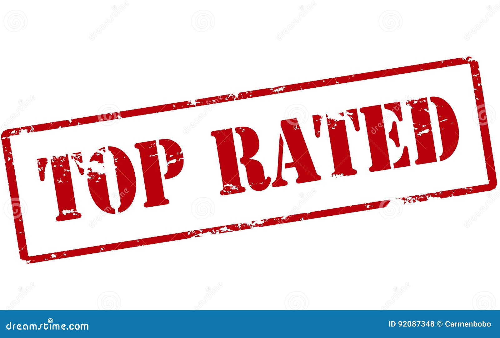 Top rated stock illustration. Illustration of stamp, rated - 92087348
