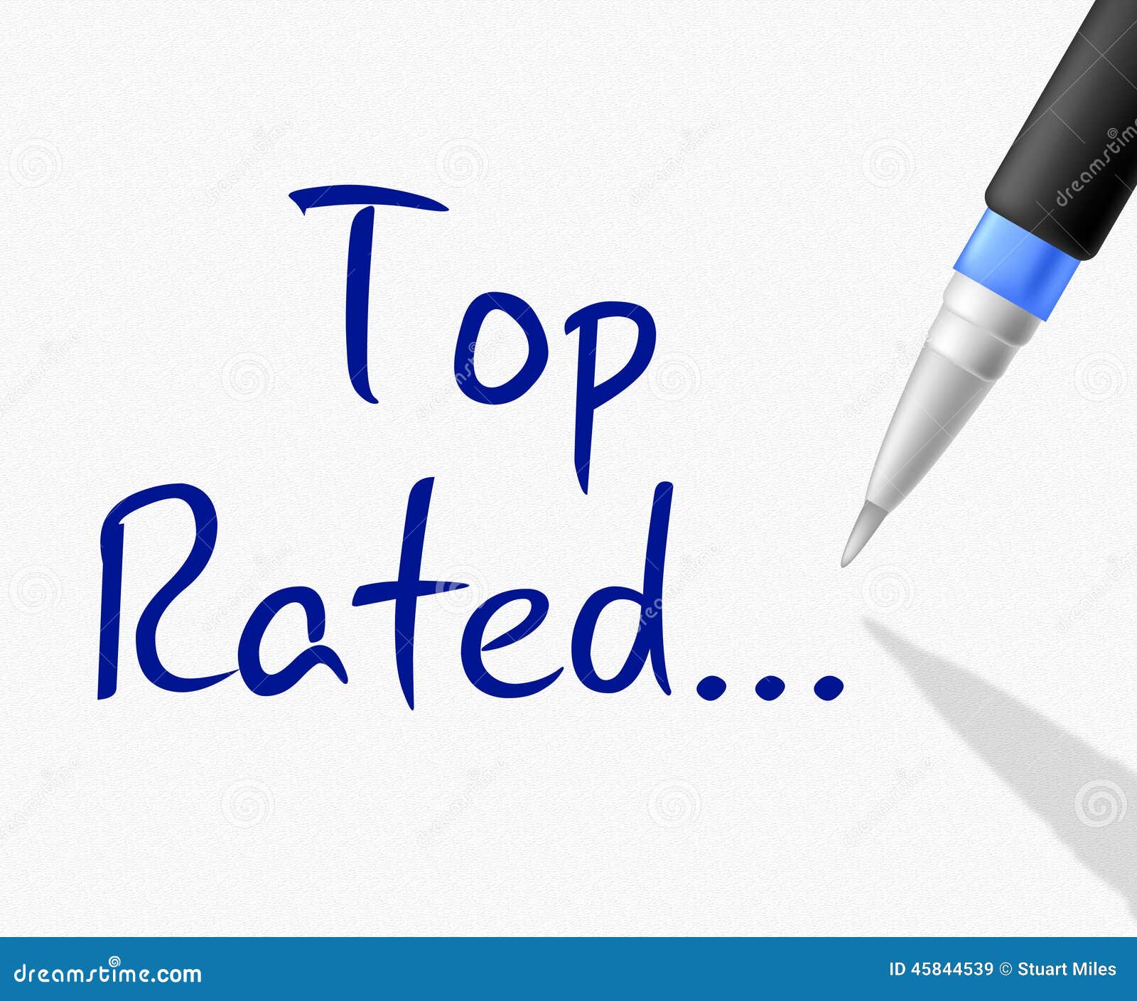 Top Rated Shows Number One and Best Stock Illustration - Illustration ...