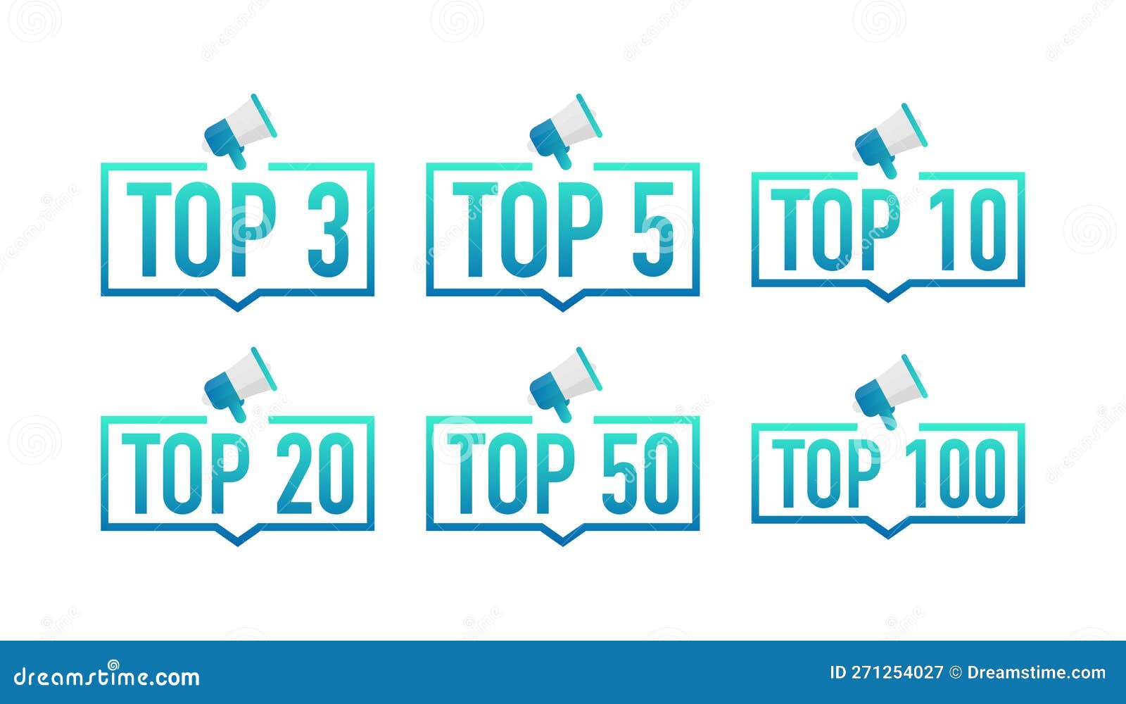 Top 3, 5, 10, 20, 50, 100 Rating Chart. Best in the Ranking. Stock ...