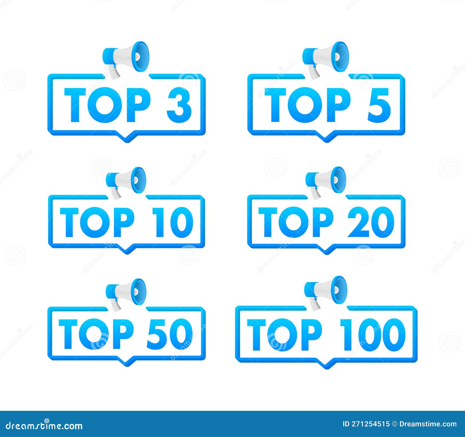 Top 3, 5, 10, 20, 50, 100 Rating Chart. Best in the Ranking. Stock ...