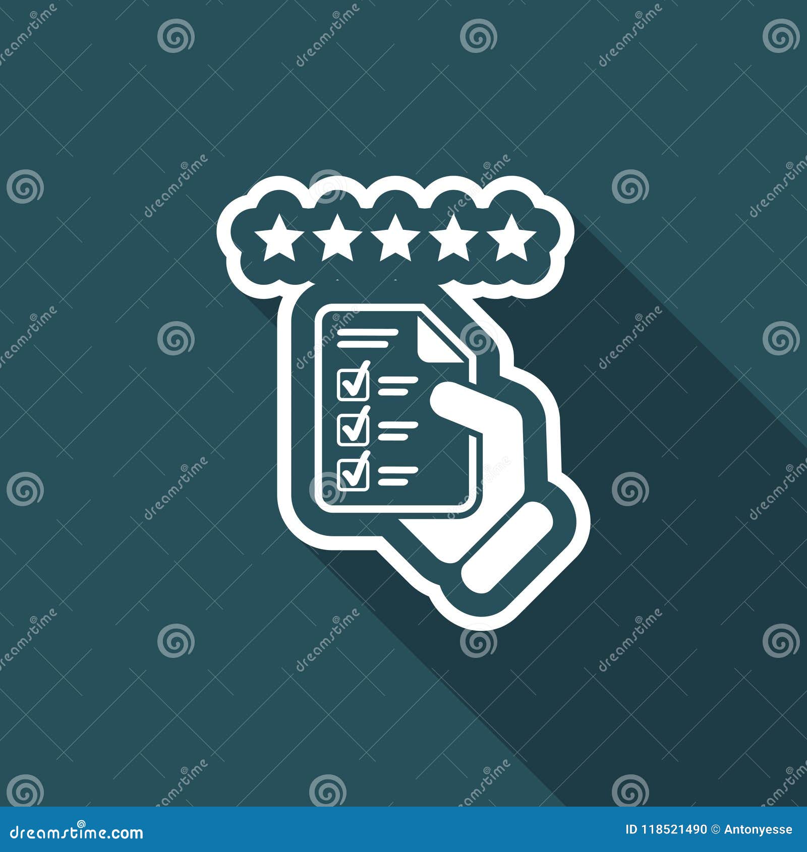 Top rating icon stock vector. Illustration of effect - 118521490