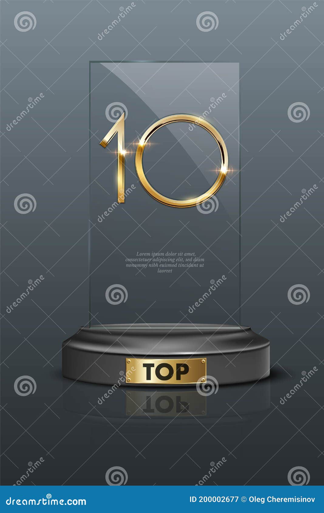 Trophy Of Glass Award. Plexi Glass Award. Plate Of Acrylic Trophy ...