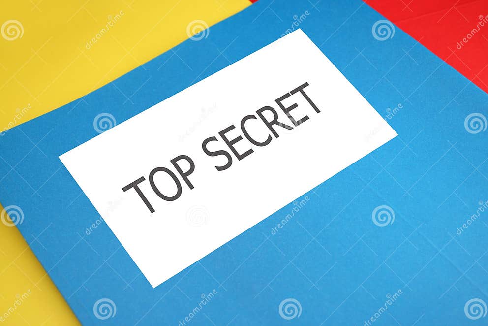 Top secret stock image. Image of organize, office, secret - 822983