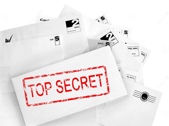 Top Secret Communication. Privacy Concept. Stock Image - Image of diary ...