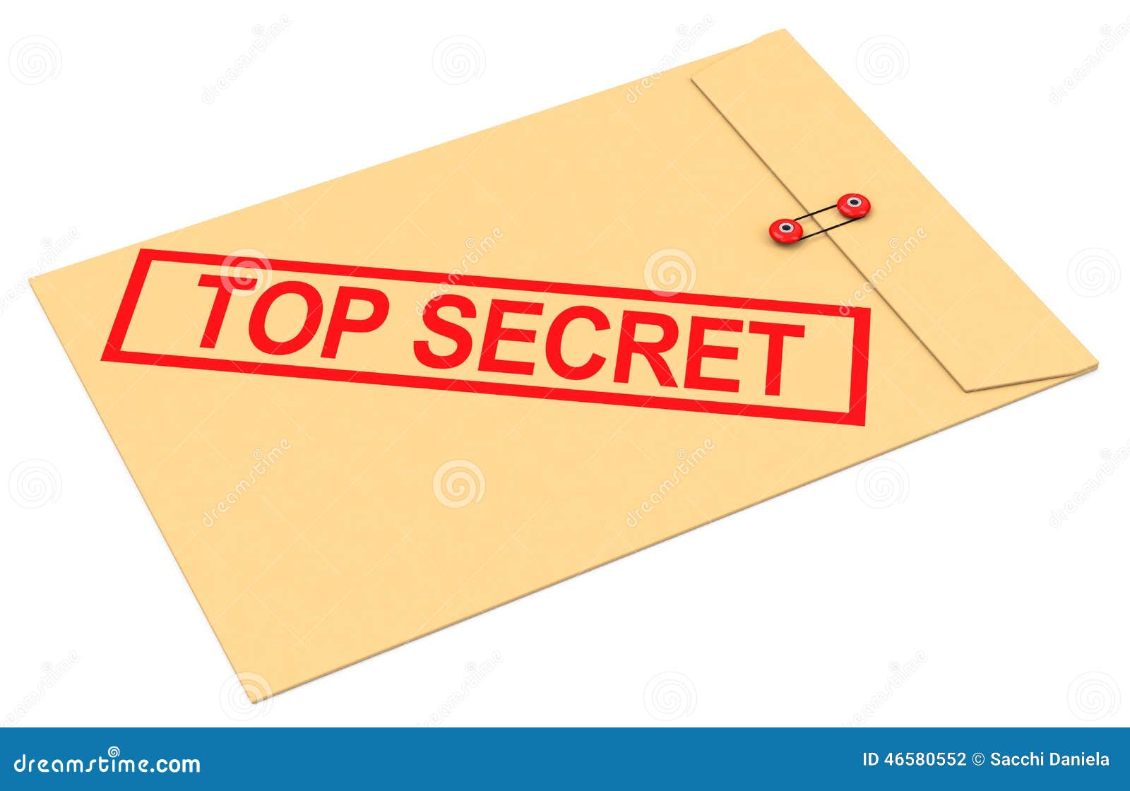 Top Secret Letter Envelope Message Confidential Note Royalty-Free Stock ...