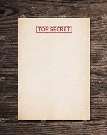 Top secret document. stock photo. Image of file, topsecret - 15164200
