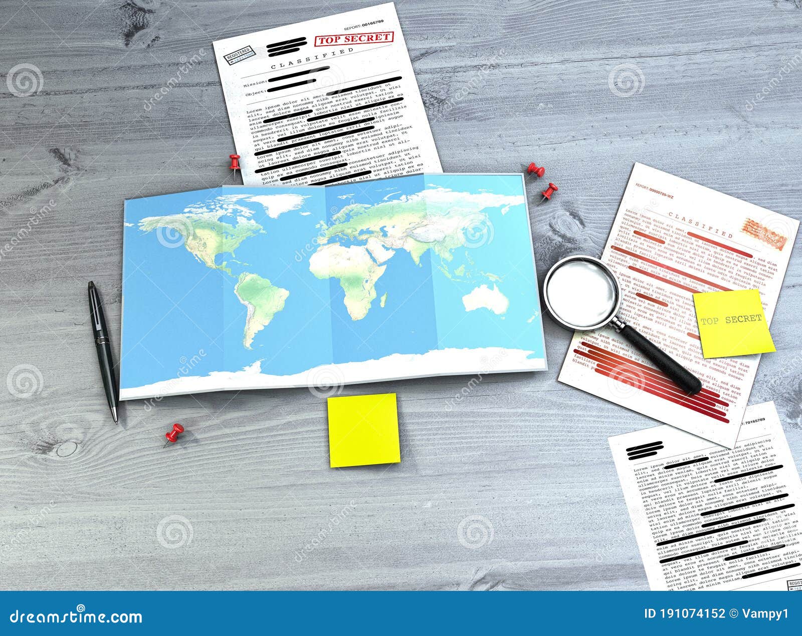 Top Secret Document, Decreted, Confidential Information, Secret Text ...