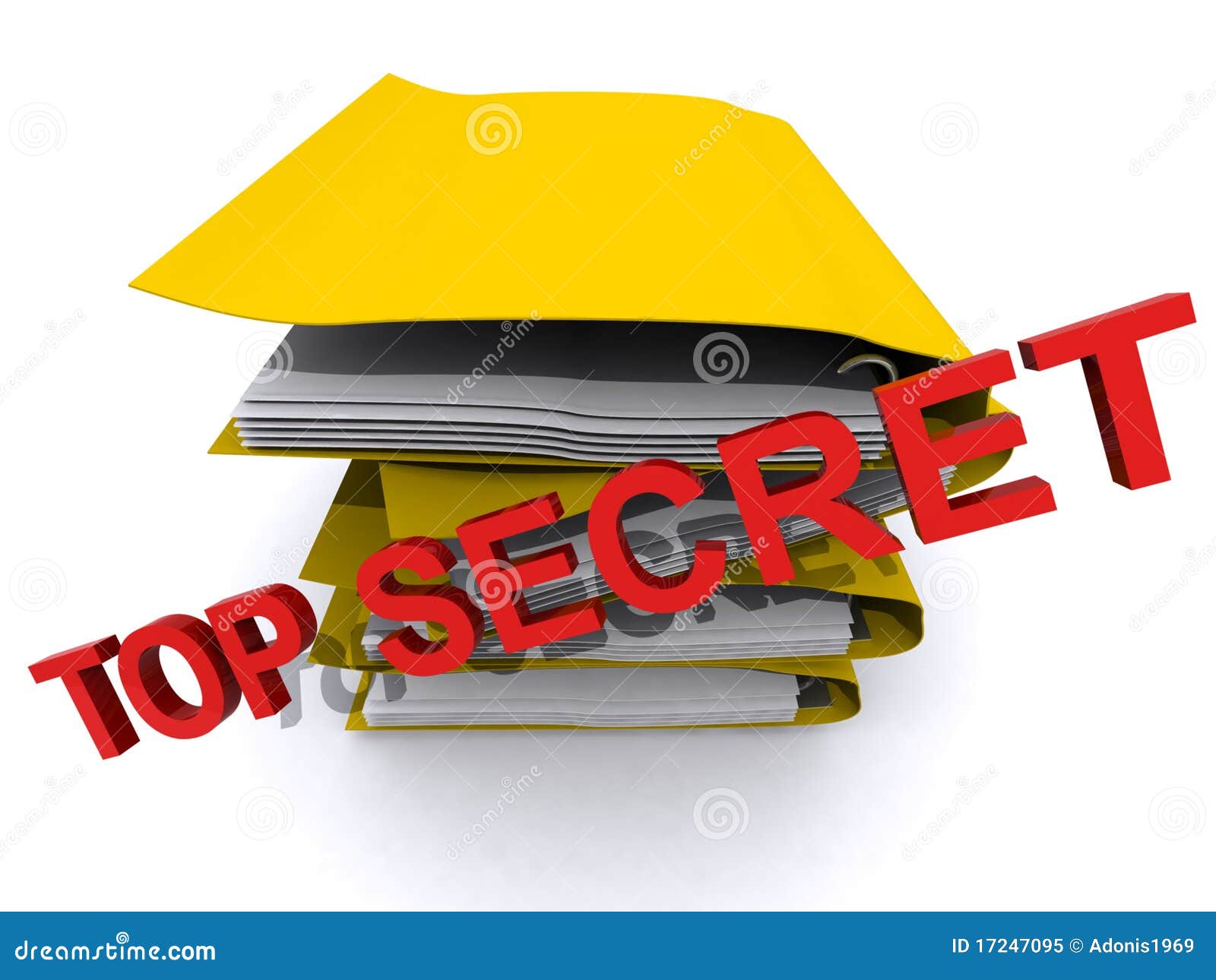 Top Secret Documents, Sensitive Information Royalty-Free Illustration ...
