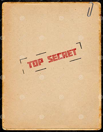 Top secret documents stock illustration. Illustration of cover - 19388367