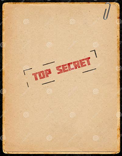 Top secret documents stock illustration. Illustration of cover - 19388367