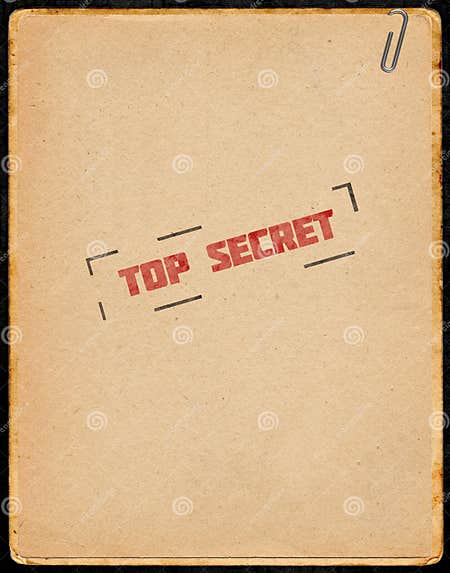 Top secret documents stock illustration. Illustration of cover - 19388367