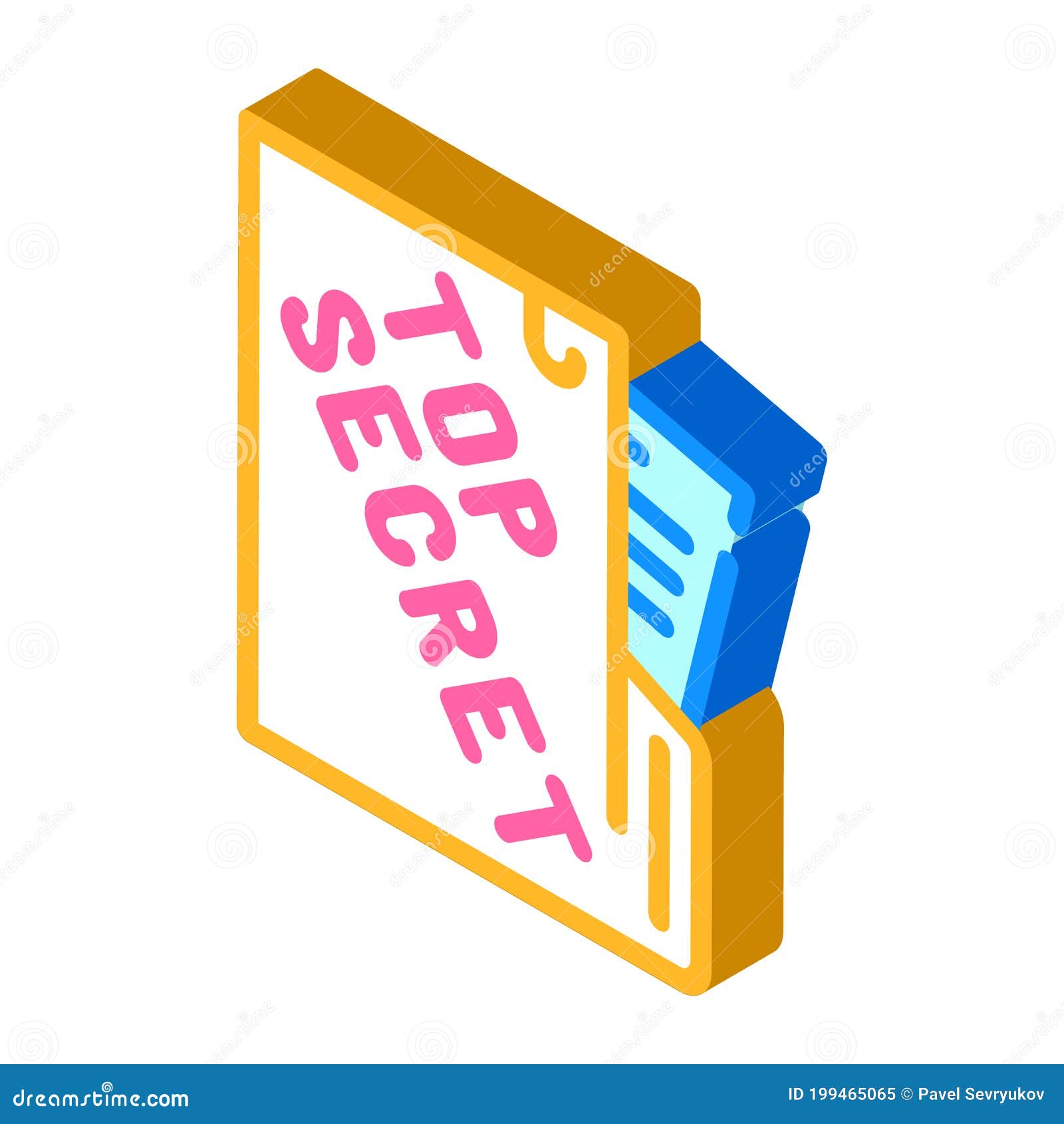 Secret Documents Logo. Fingerprint Icon. Security Files System. Cartoon ...