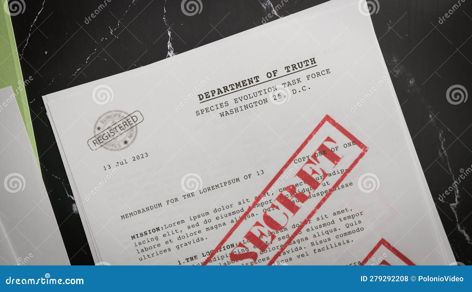 Top Secret Documents Stored in Offices Stock Photo - Image of work ...