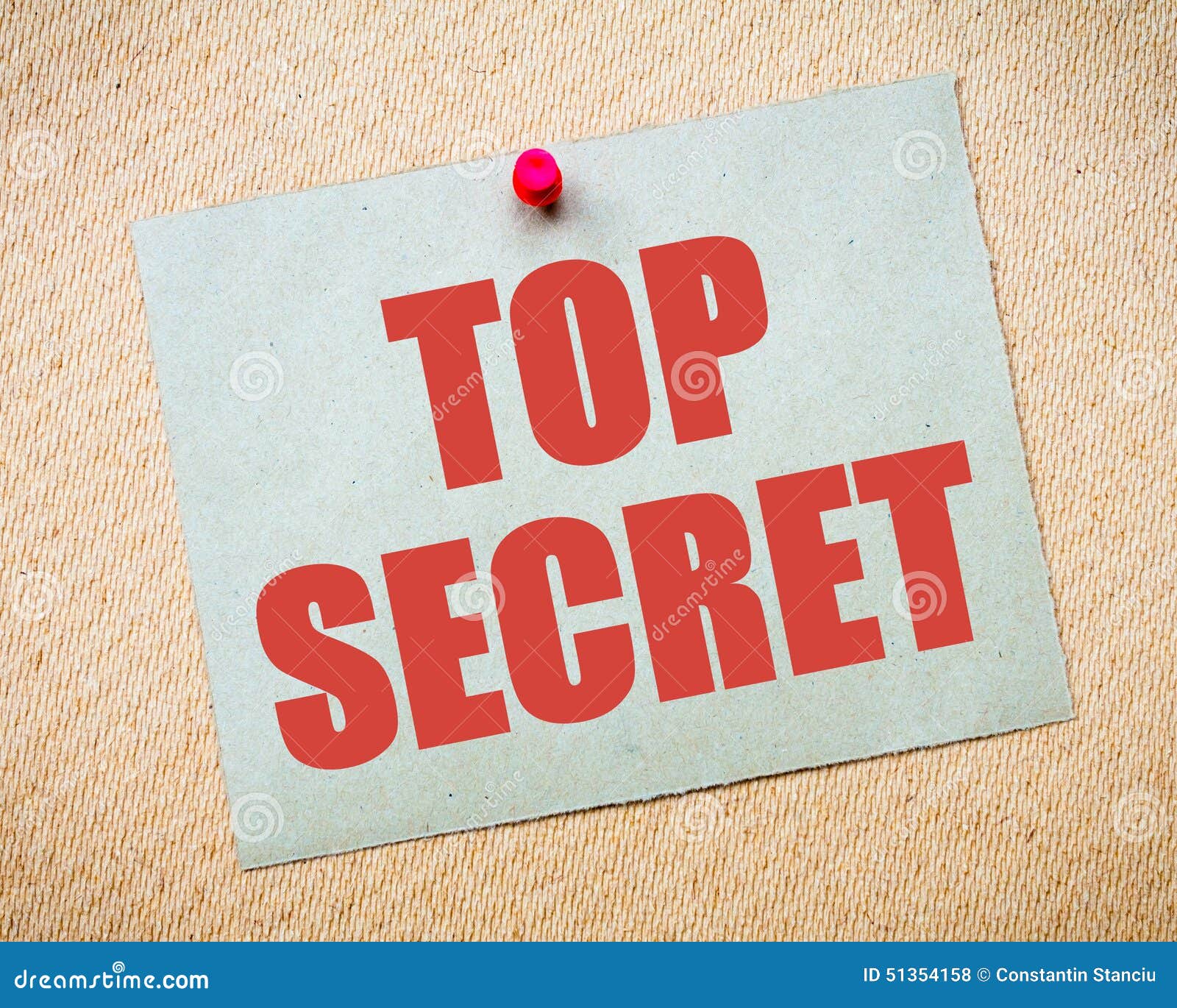 Top Secret Message stock photo. Image of push, space - 51354158