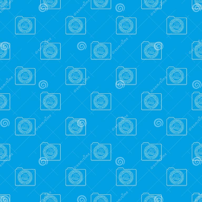 Top Secret Pattern Vector Seamless Blue Stock Vector - Illustration of ...