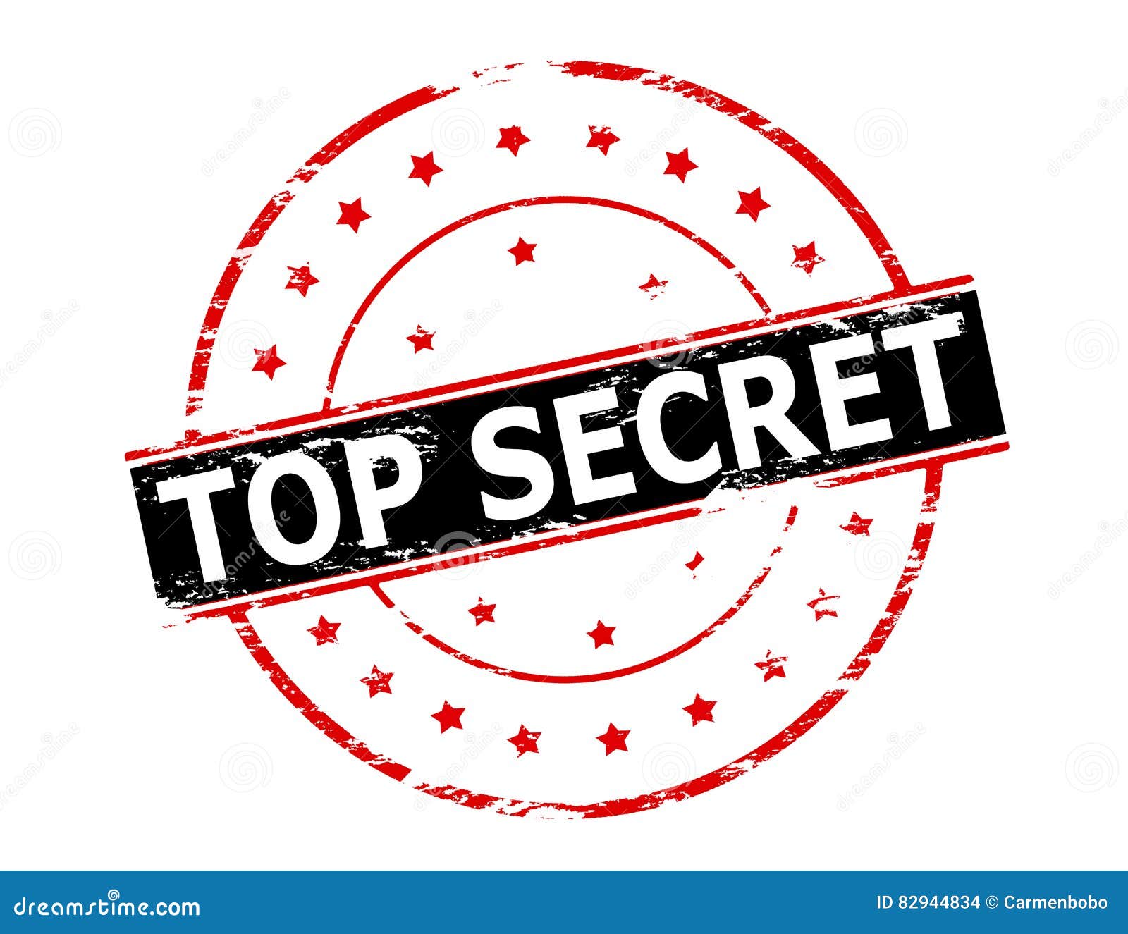 Top secret stock illustration. Illustration of rubber - 82944834