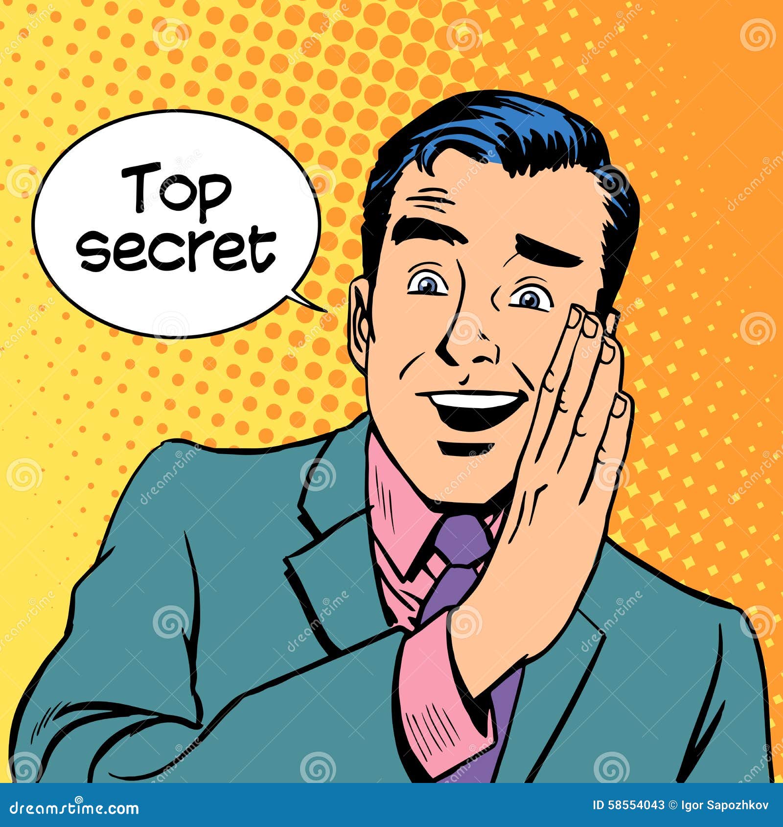 Top Secret Security Business Stock Vector - Illustration of security ...