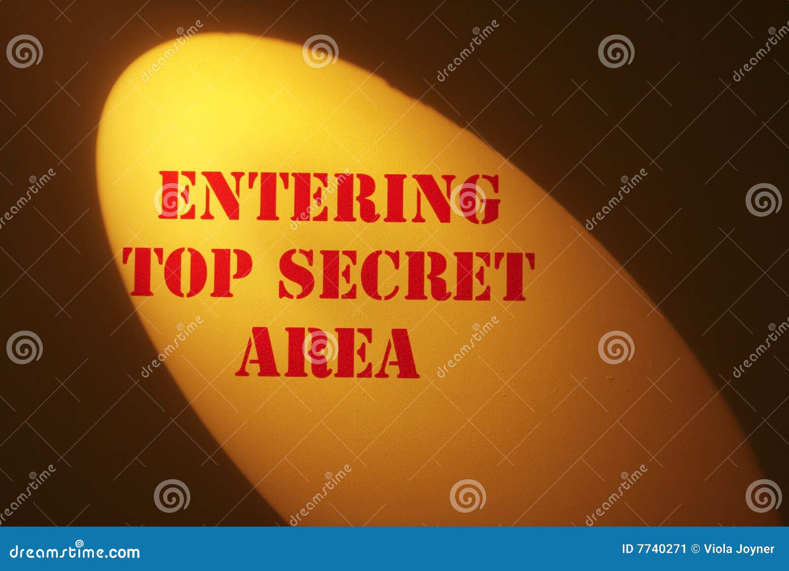 Top Secret Sign stock image. Image of secure, yellow, security - 7740271