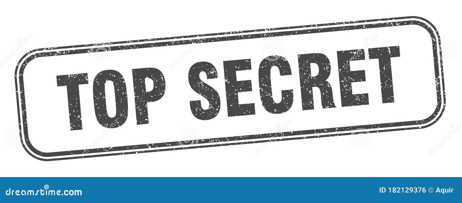 Top Secret Stamp. Top Secret Square Grunge Sign Stock Vector ...