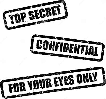 Top Secret Stamps stock illustration. Illustration of eyes - 1358861