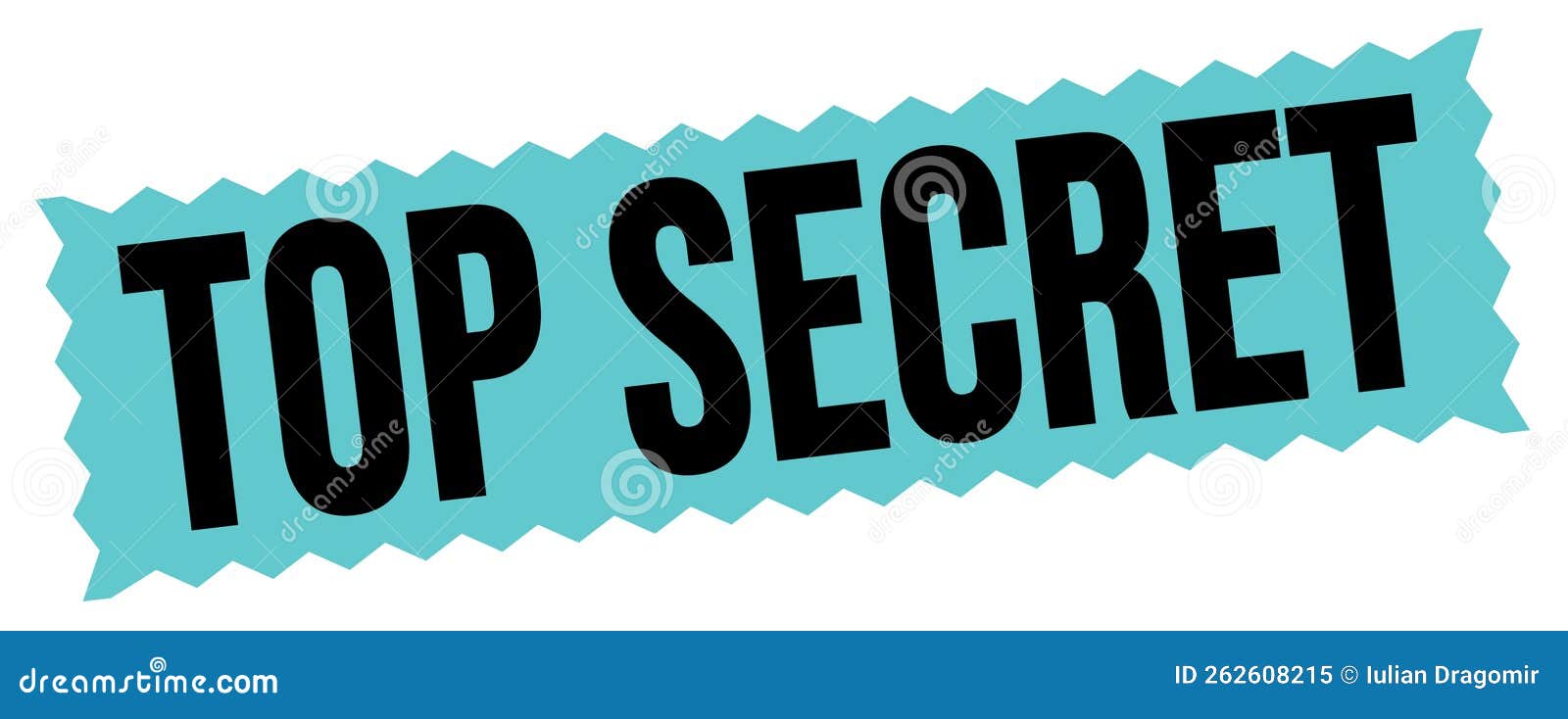 TOP SECRET Text Written on Blue-black Zig-zag Stamp Stock Illustration ... TOP SECRET Text Written on Blue-black Zig-zag Stamp Stock Illustration ...