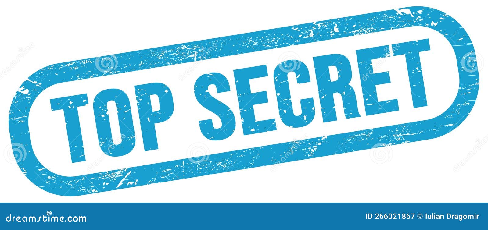TOP SECRET, Text Written on Blue Stamp Sign Stock Image - Image of ...