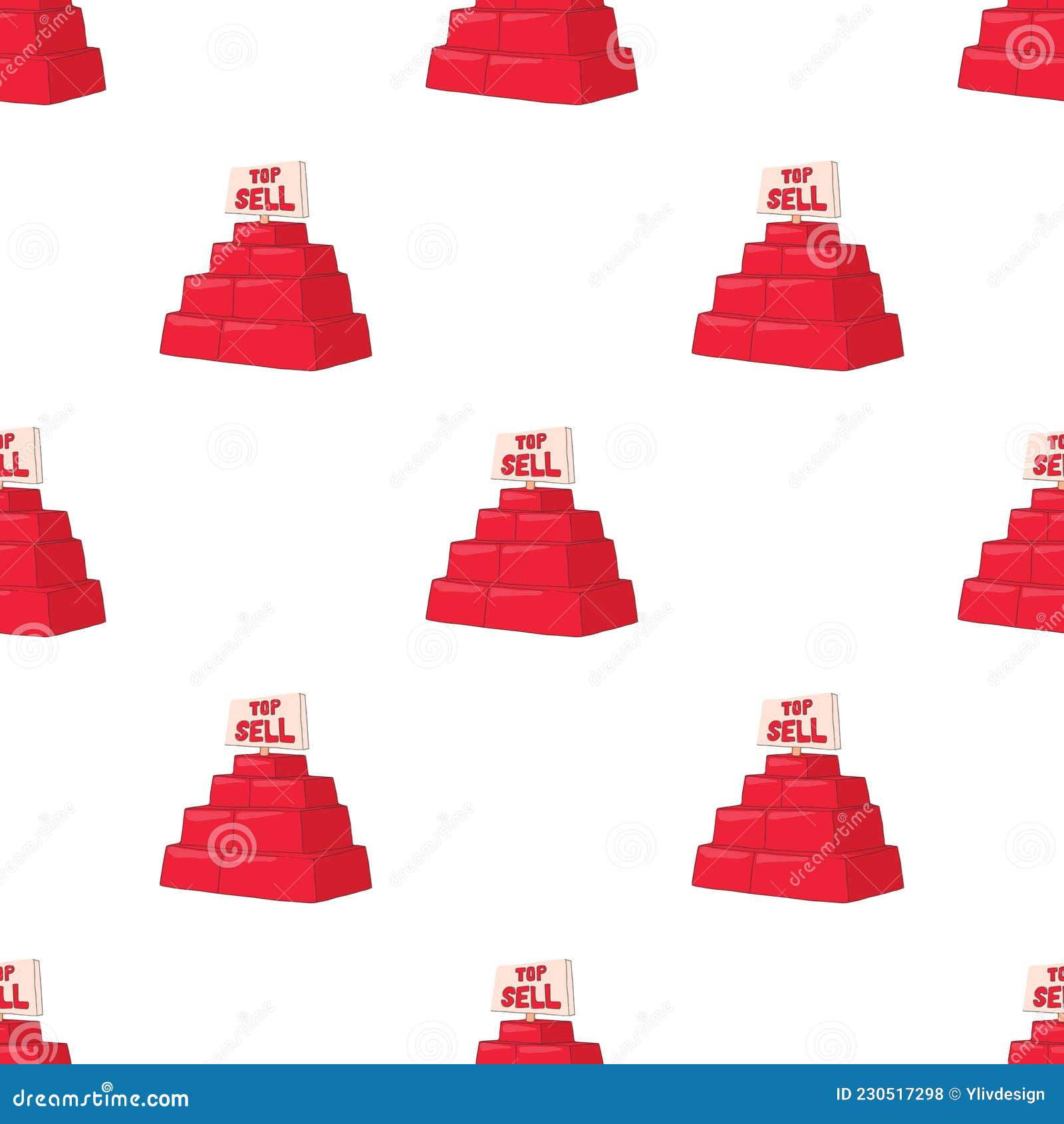 Top Sell Products Pattern Seamless Vector Stock Vector - Illustration ...