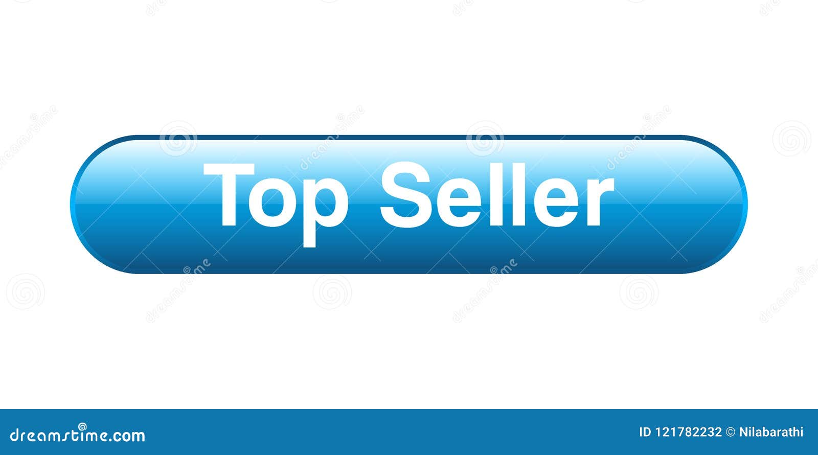 Top seller button stock illustration. Illustration of game - 121782232