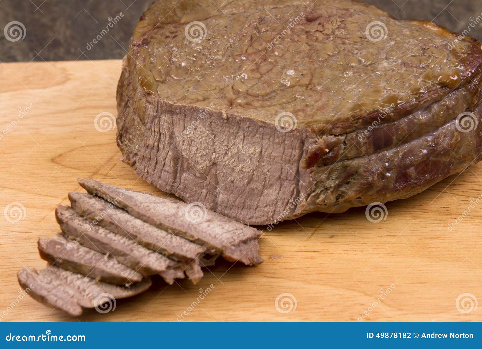 Top side of beef stock photo. Image of diet, kitchen - 49878182
