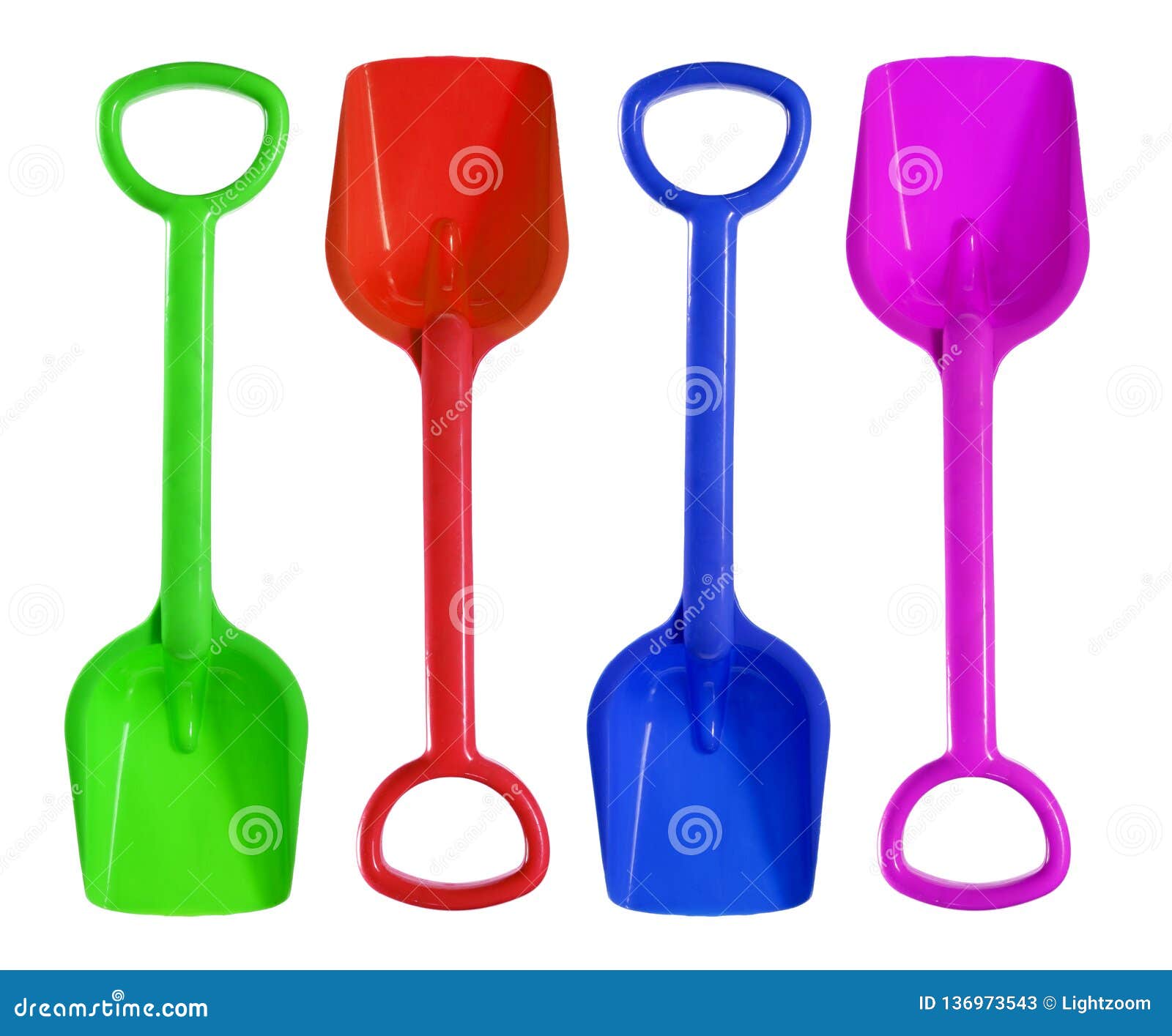 Toy Spades stock image. Image of weeding, cutout, play - 136973543