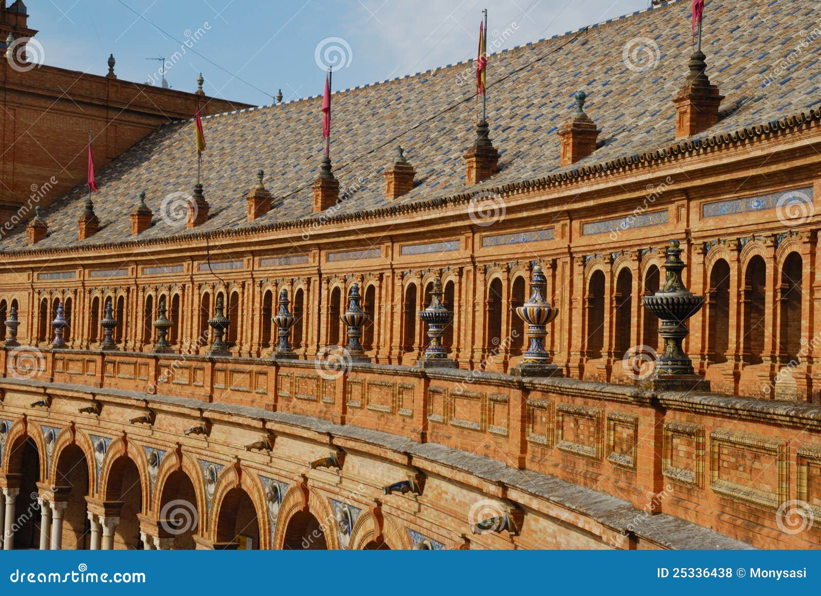 Top Spain square stock photo. Image of archs, luisa, culture - 25336438