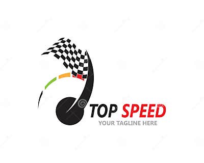Top Speed Icon and Symbol Template Vector Stock Illustration ...