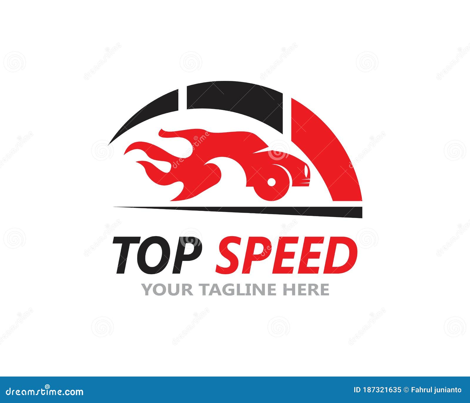 Top Speed Icon and Symbol Template Vector Stock Illustration ...