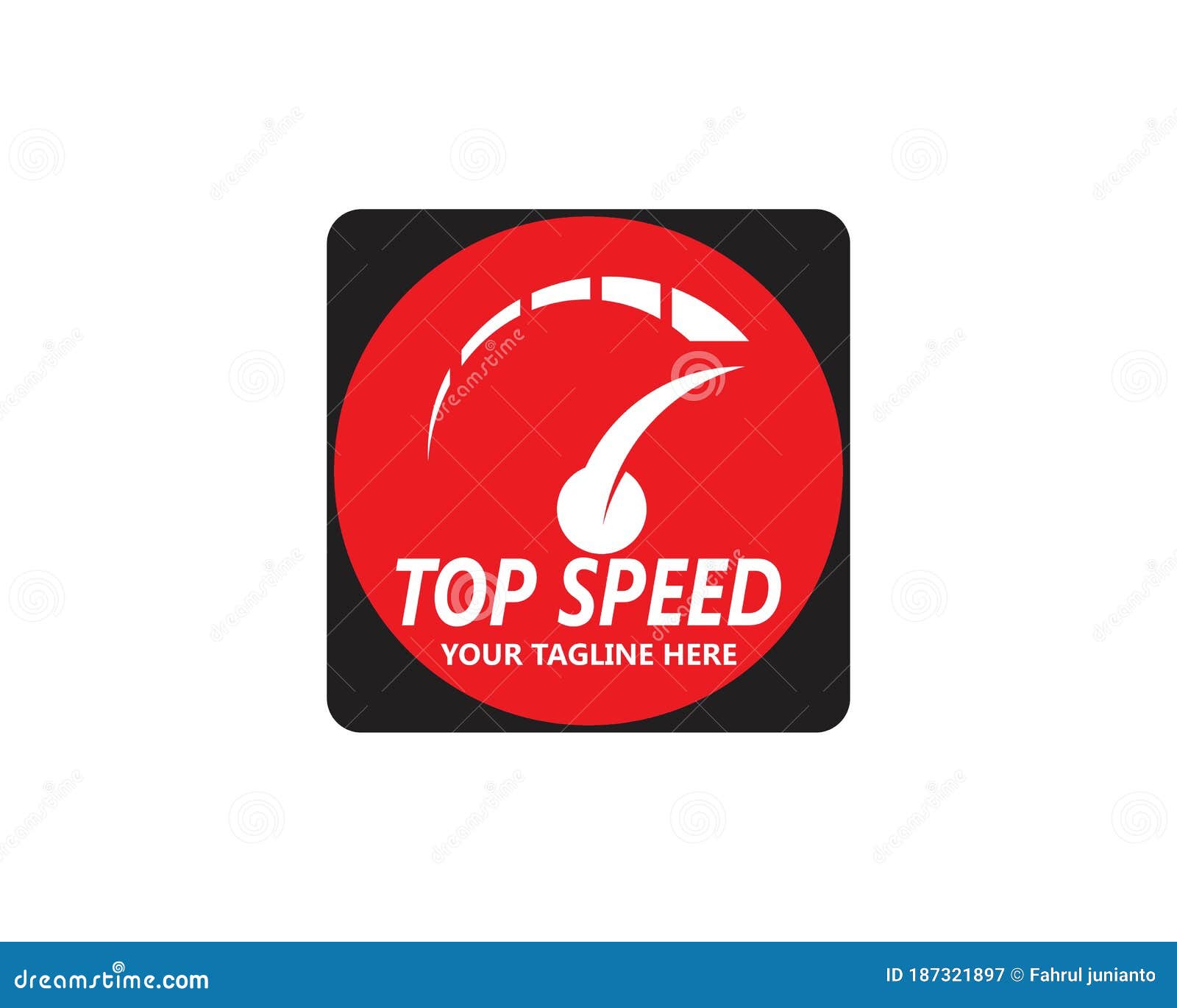 Top Speed Icon and Symbol Template Vector Stock Illustration ...