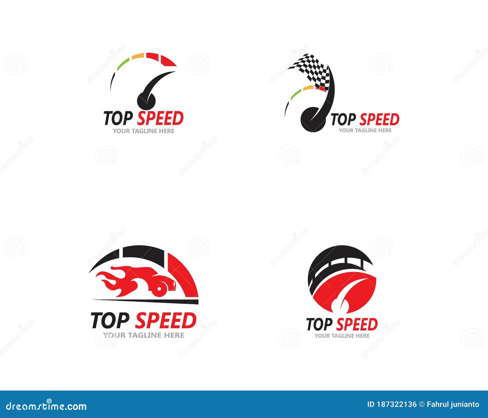 Top Speed Icon and Symbol Template Vector Stock Illustration ...