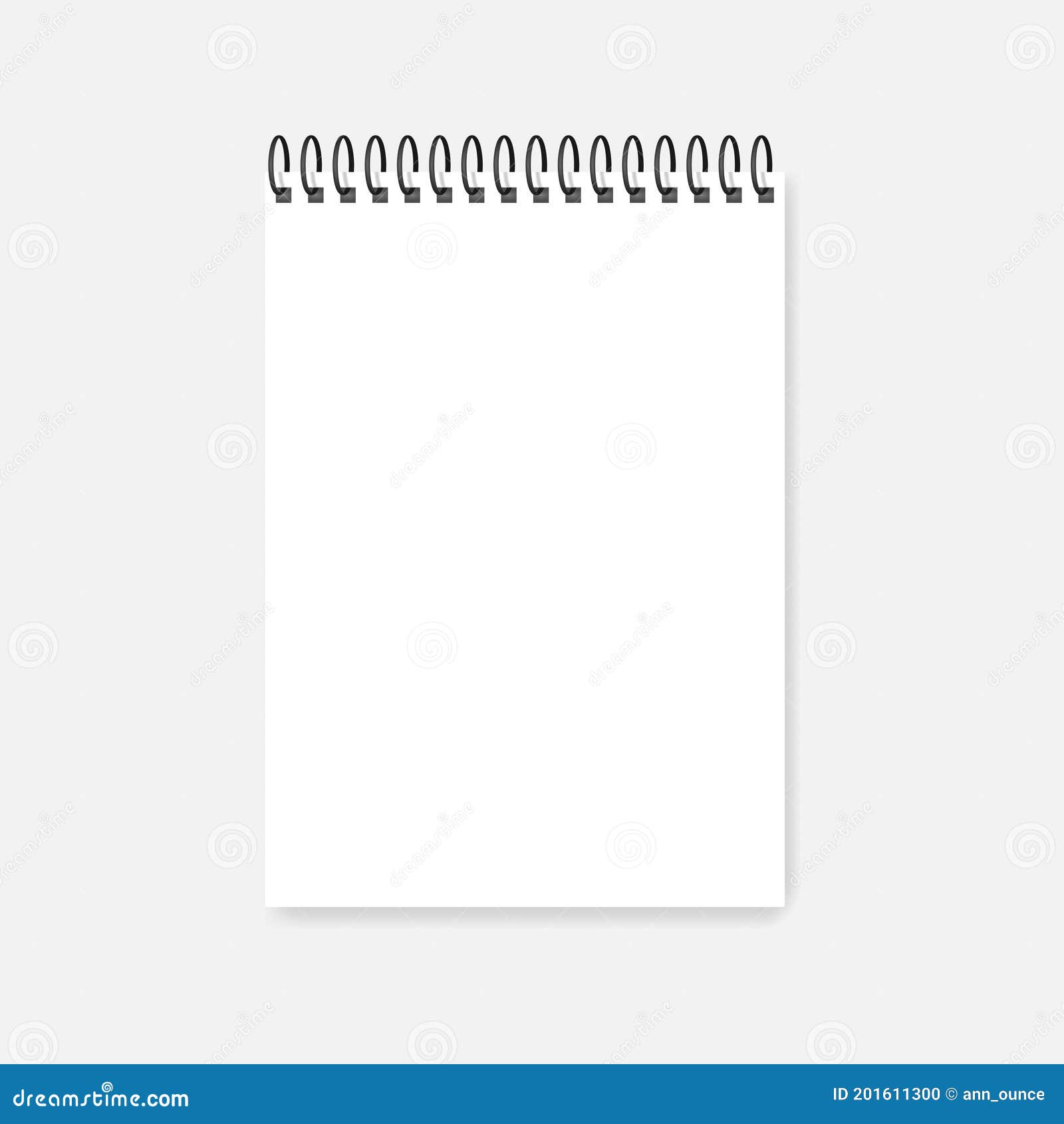 Top Spiral Diary Blank Cover - Ring Bound A4 Empty White Calendar Stock ... Top Spiral Diary Blank Cover - Ring Bound A4 Empty White Calendar Stock ...