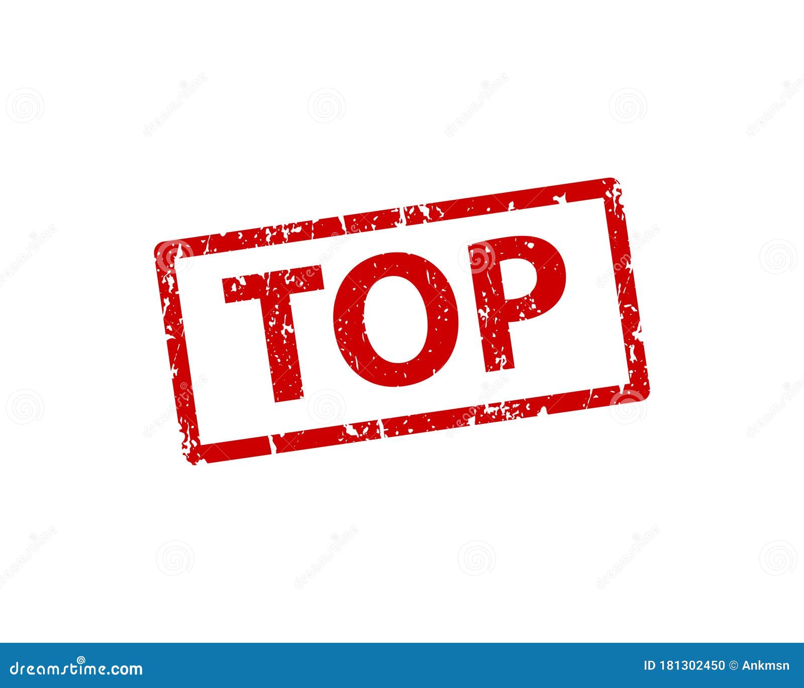 TOP Stamp Vector Texture. Rubber Cliche Imprint Stock Vector ...