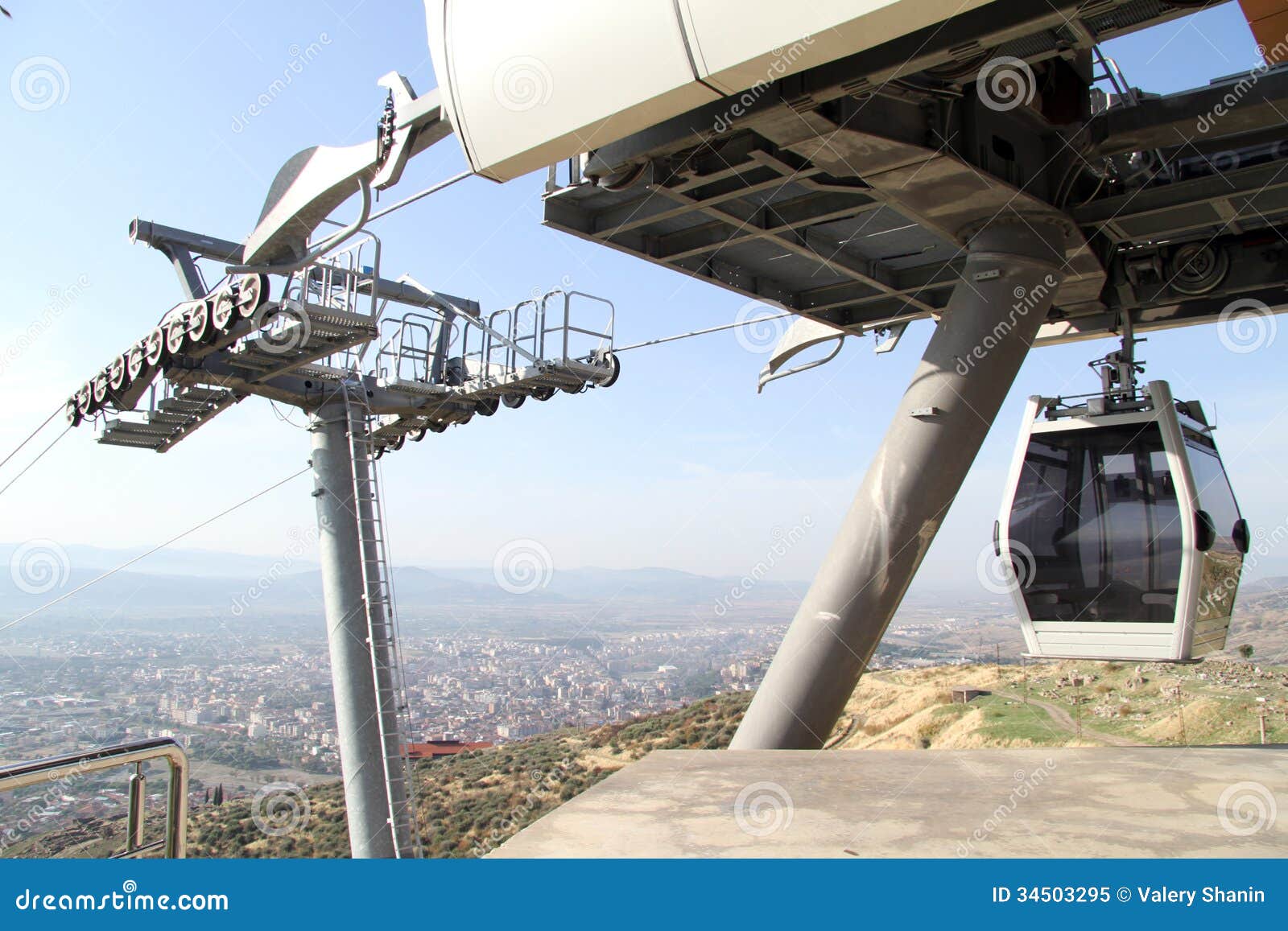 Top station stock image. Image of turkey, cable, teleferic - 34503295