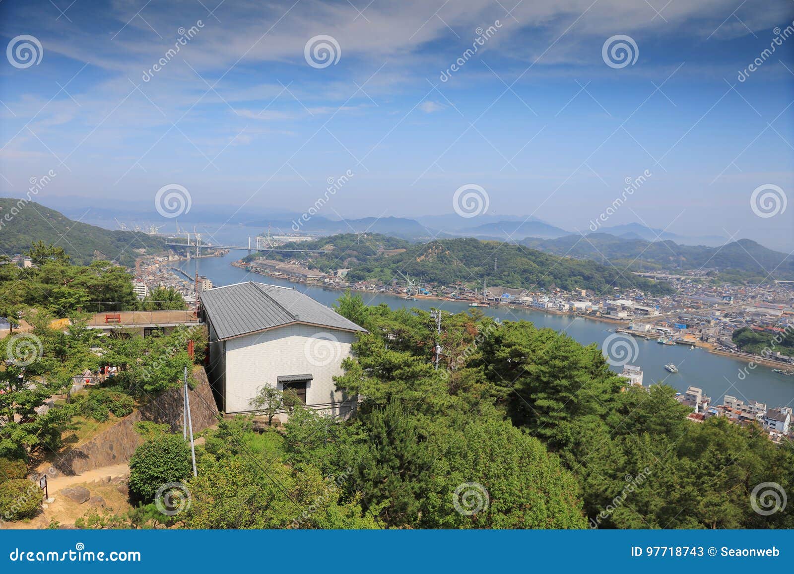 The Top Station of Senkoji Ropeway Editorial Stock Photo - Image of ...