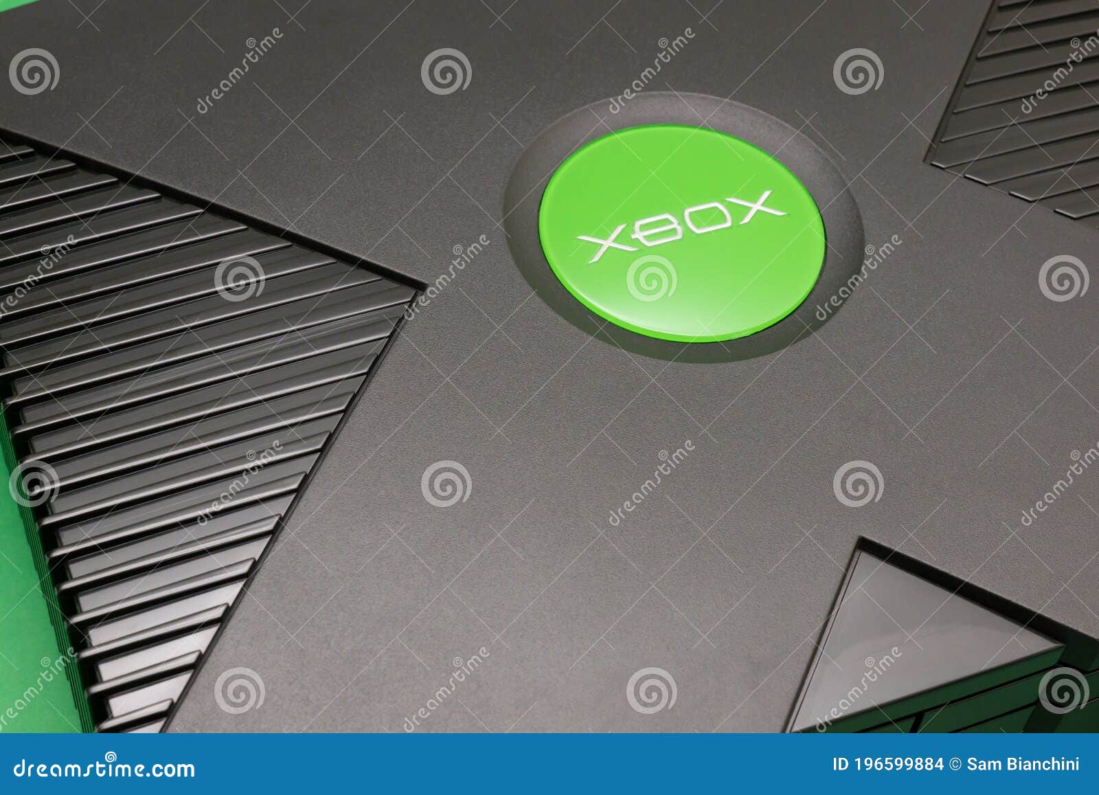 Melbourne, Australia â€“ July 25th 2020: Top of the Original Xbox ...