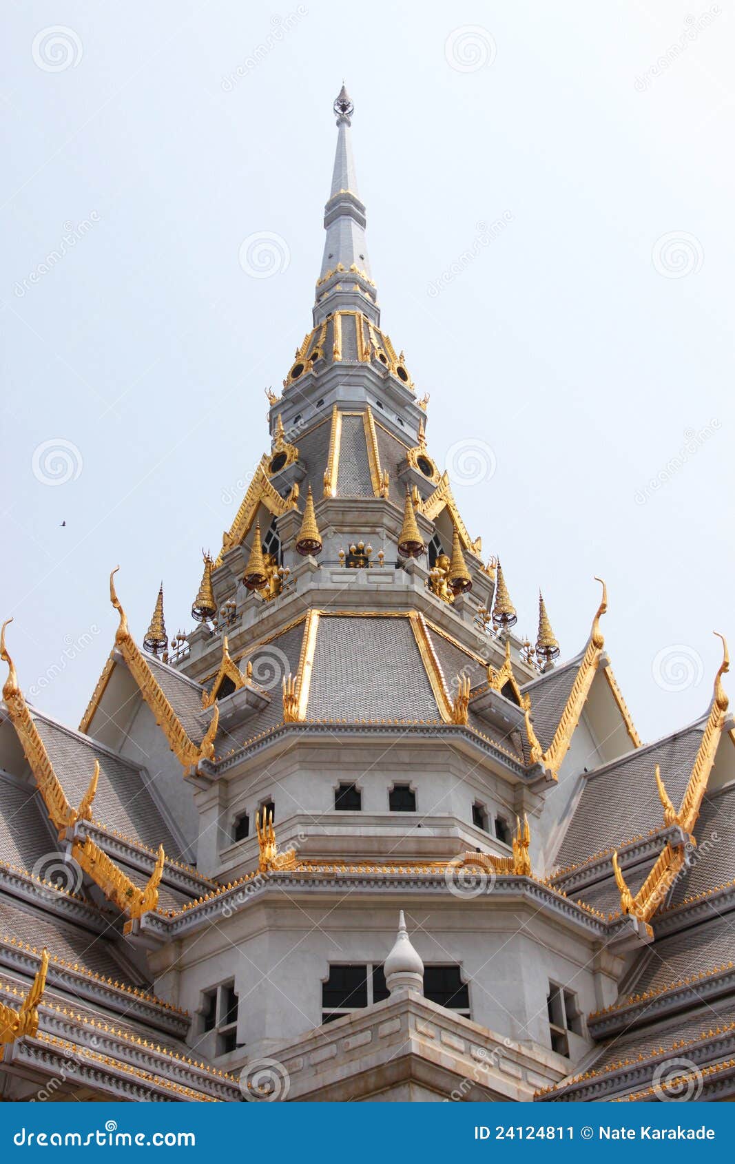 Top of the Temple stock image. Image of buddhism, religious - 24124811