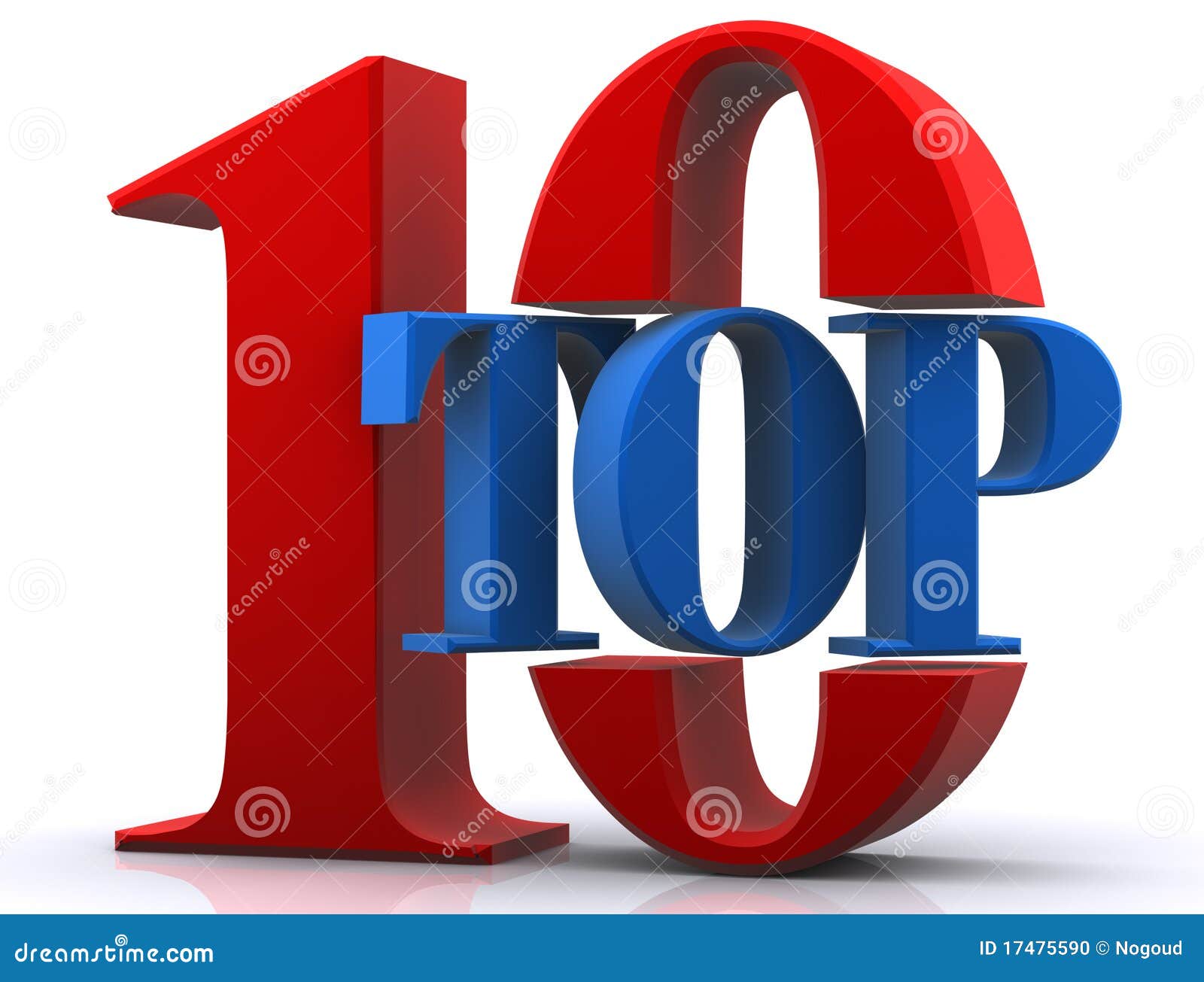 Top Ten stock illustration. Illustration of concepts - 17475590