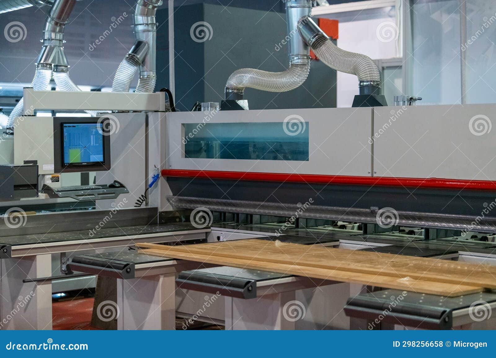 Top Tier Precision Industrial Edge Banding Machine Stock Photo - Image ...