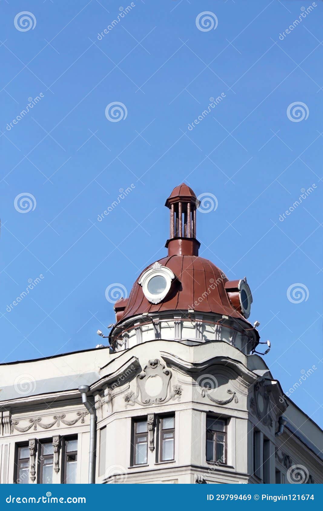 House Turret Or Spire Victorian Style With Bay Window And Pointed Gray ...