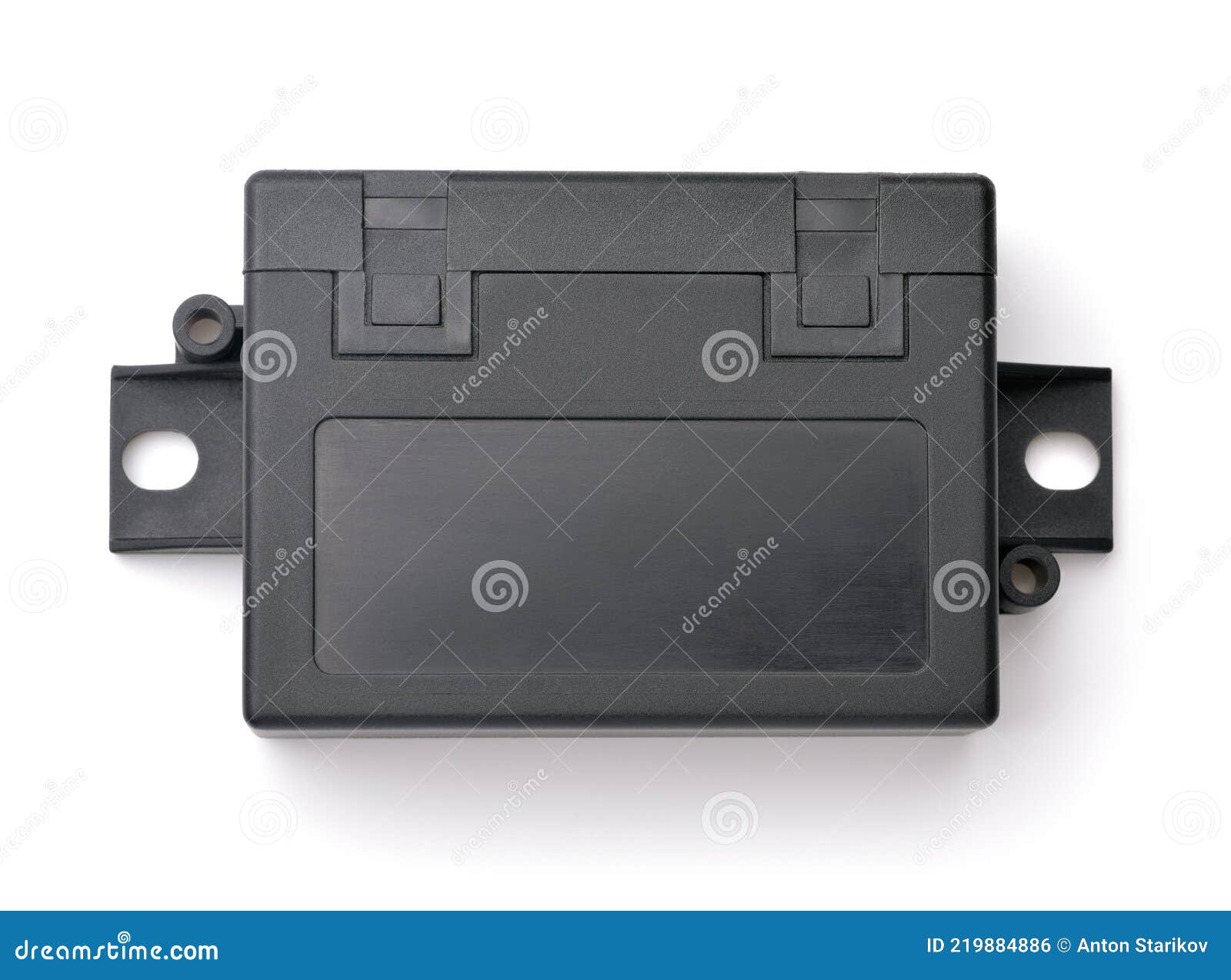 Top View of Abstract Electronics Module Stock Photo - Image of ...