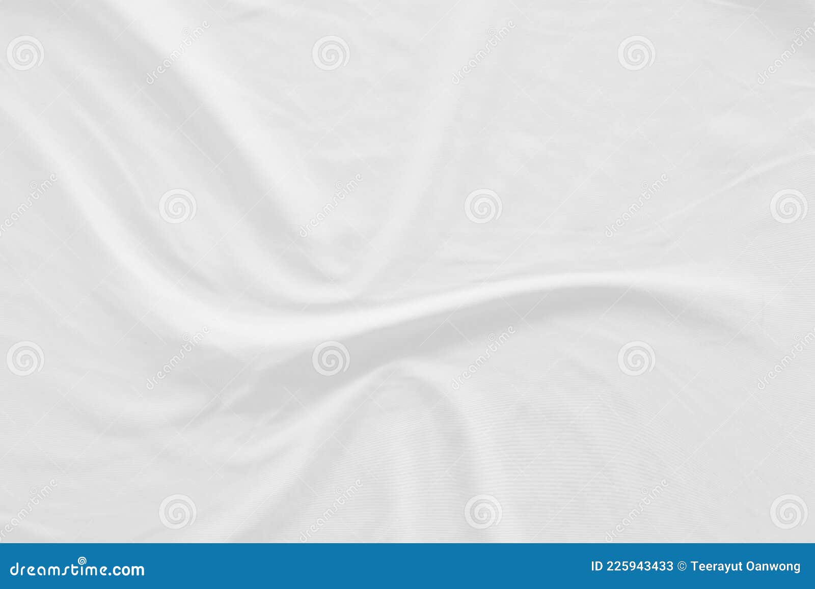 Top View Abstract White Cloth Background with Soft Waves.Wave and Curve ...